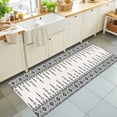 2x6 Washable Area Rugs,Boho Ethnic Abstract Style Non-Slip Ultra Soft ...