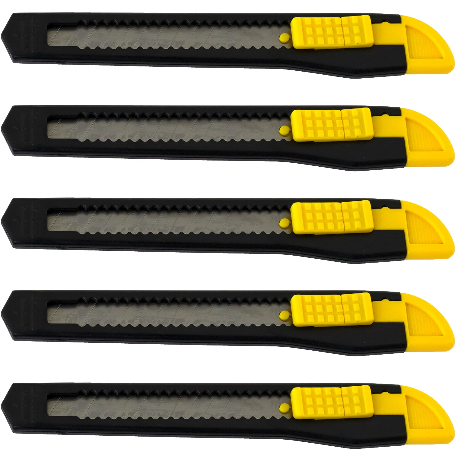 5 Small Safety Box Cutter Utility Knife Retractable Snap off Blade ...