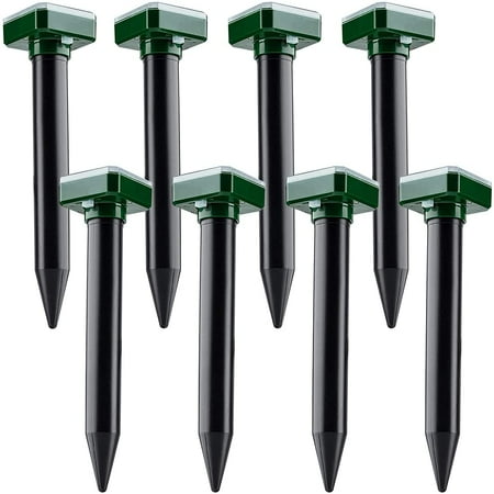 Solar Mole Repellent, Sonic Mole Deterrent Pest Control Rodent Repeller ...