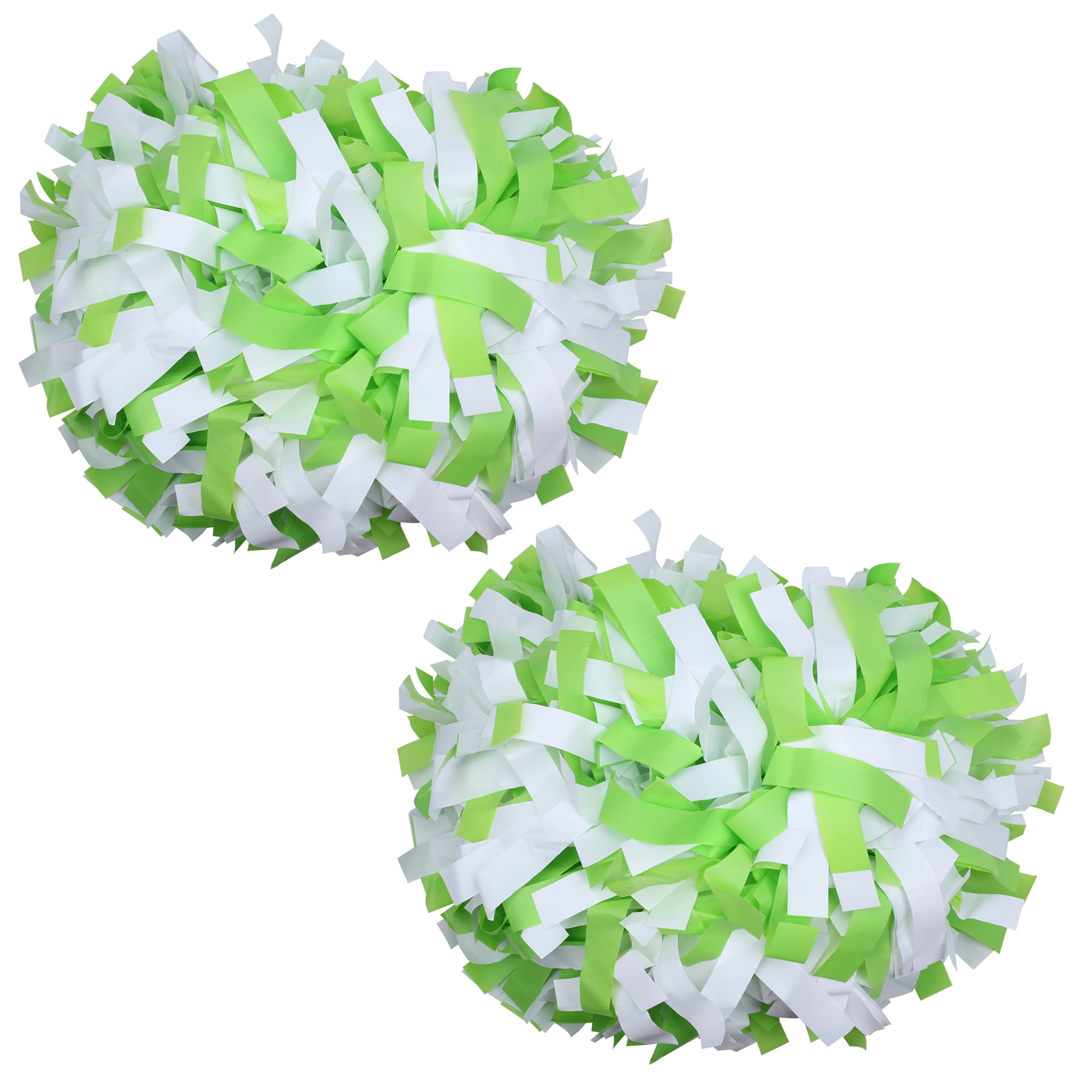 Plastic Cheer Pom Poms Cheerleading Cheerleader Gear 2 pieces one pair ...