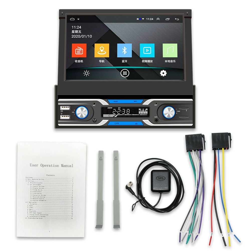 Automobile Accessories Built-in dashboard Rearview Camera Touch Screen ...