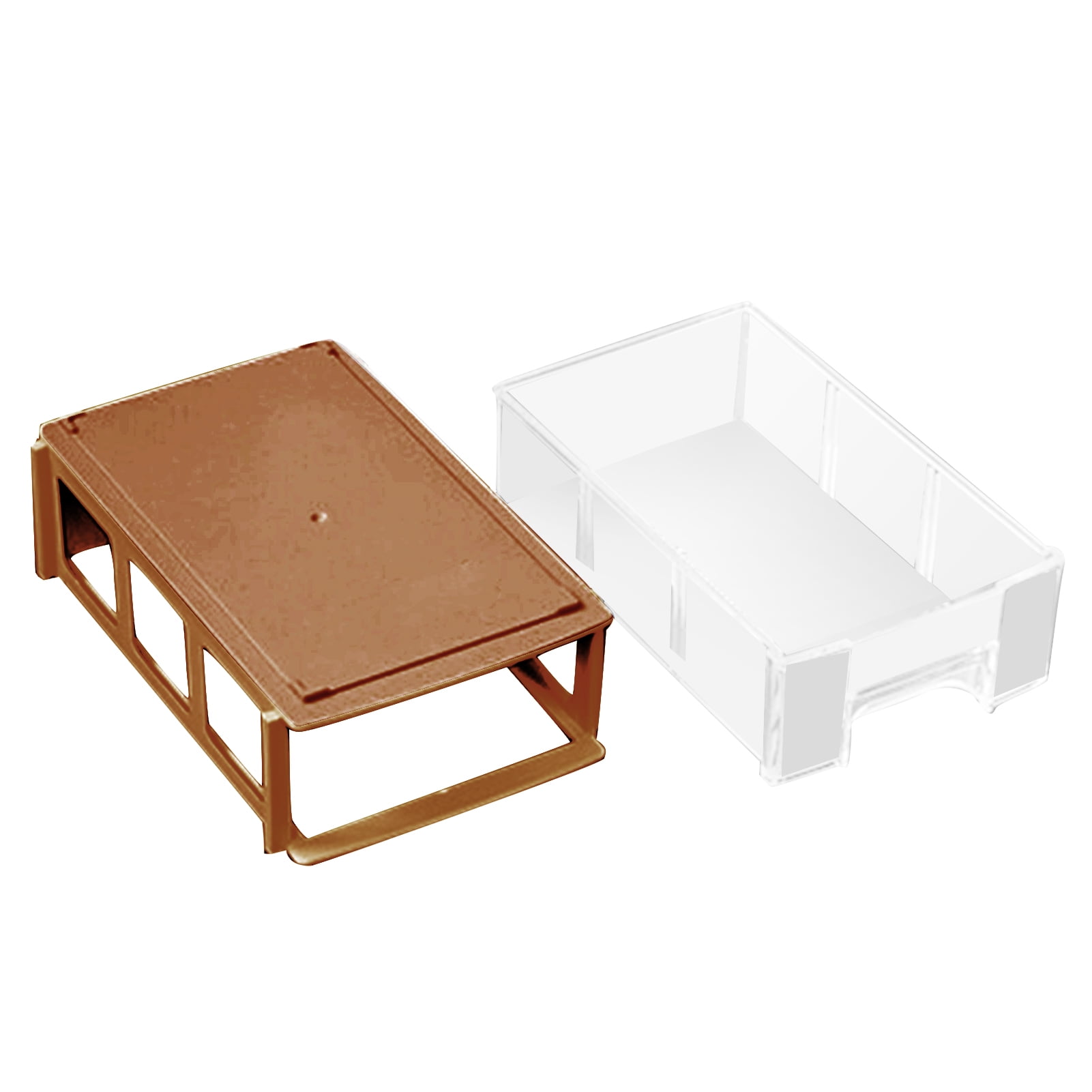 Stackable Plastic Thick Small Parts Cabinet Container Box Drawer ...