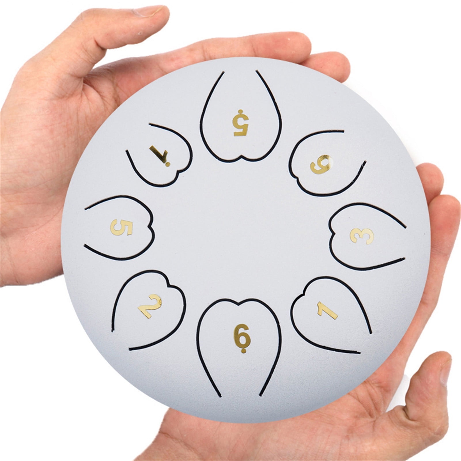 6 inch Drum Steel Tongue Drum Disc Drum Drum Percussion Instrument Drum ...