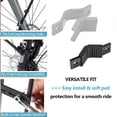 Bike Front Rack - Front Bicycle Cargo Rack with Support Struts ...