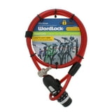WordLock Loop & Lock Bike Lock, Red, 10 mm 7 Ft. - Walmart.com