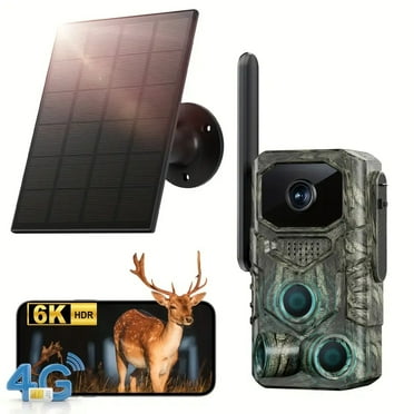 Moultrie Feeders Trail Game Camera 12 Volt Battery Solar Power Panel ...