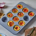 12 - cup Nonstick Ceramic Muffin Pan, Aluminized Steel, Hand Wash ...