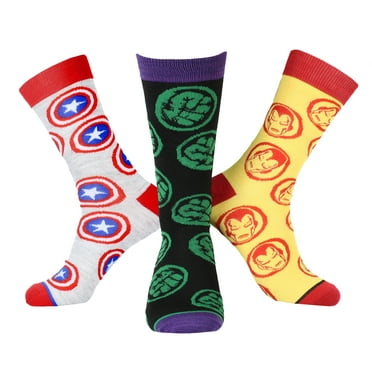 Xbox Socks Men's Video Game Gaming Logo Patterns 3 Pack Crew Socks ...