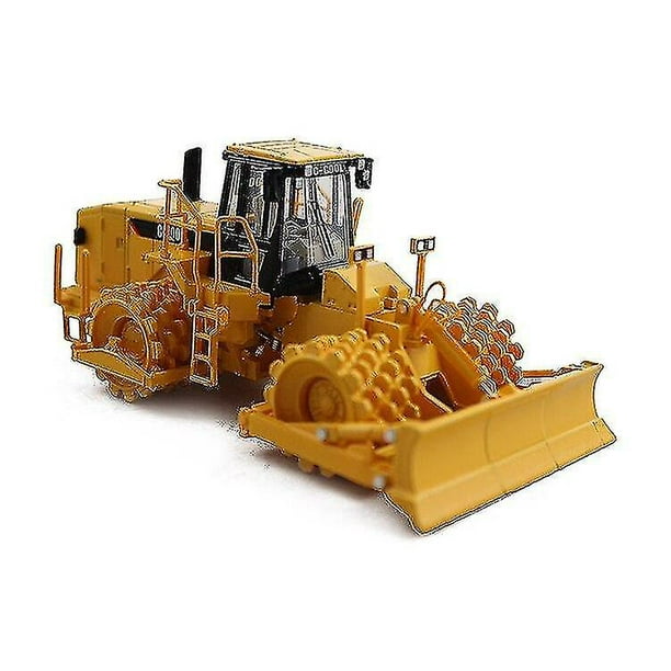 Alloy Engineering Vehicle Model Toy Car Shovel Road Roller Bulldozer M ...