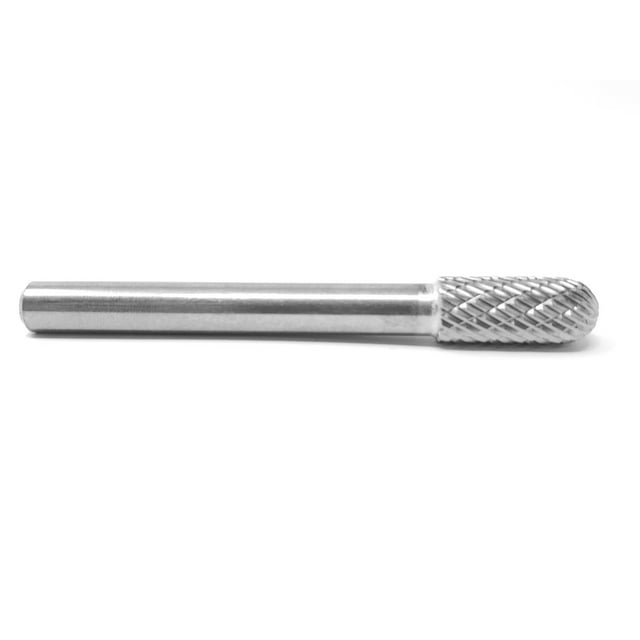 SC-2 Double Cut Cylindrical Radius End 5/16" x 3/4" Carbide Burr Bur ...