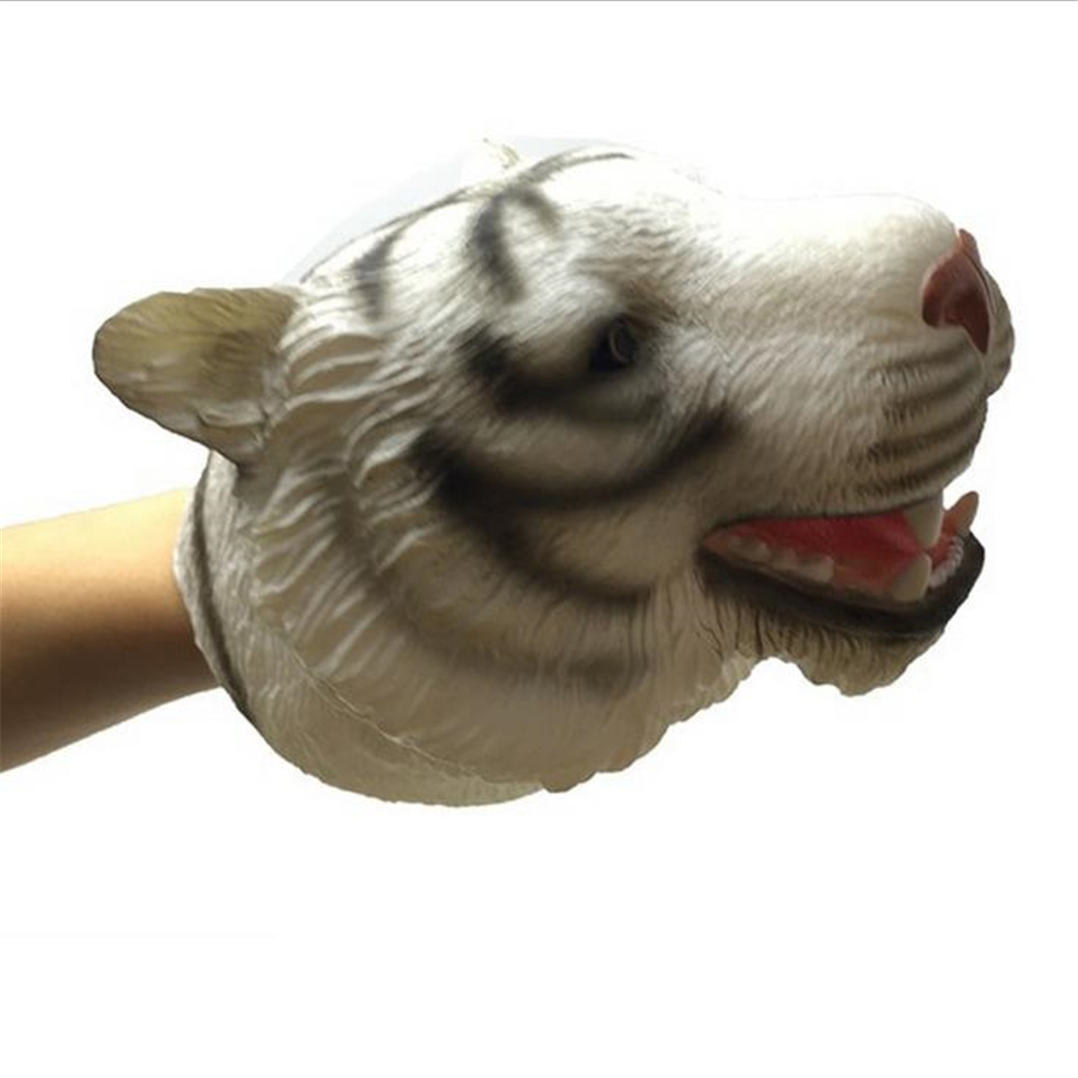 Toys Head Hand Puppet ，Wildlife Animal Hand Glove ,Cute Soft Rubber ...