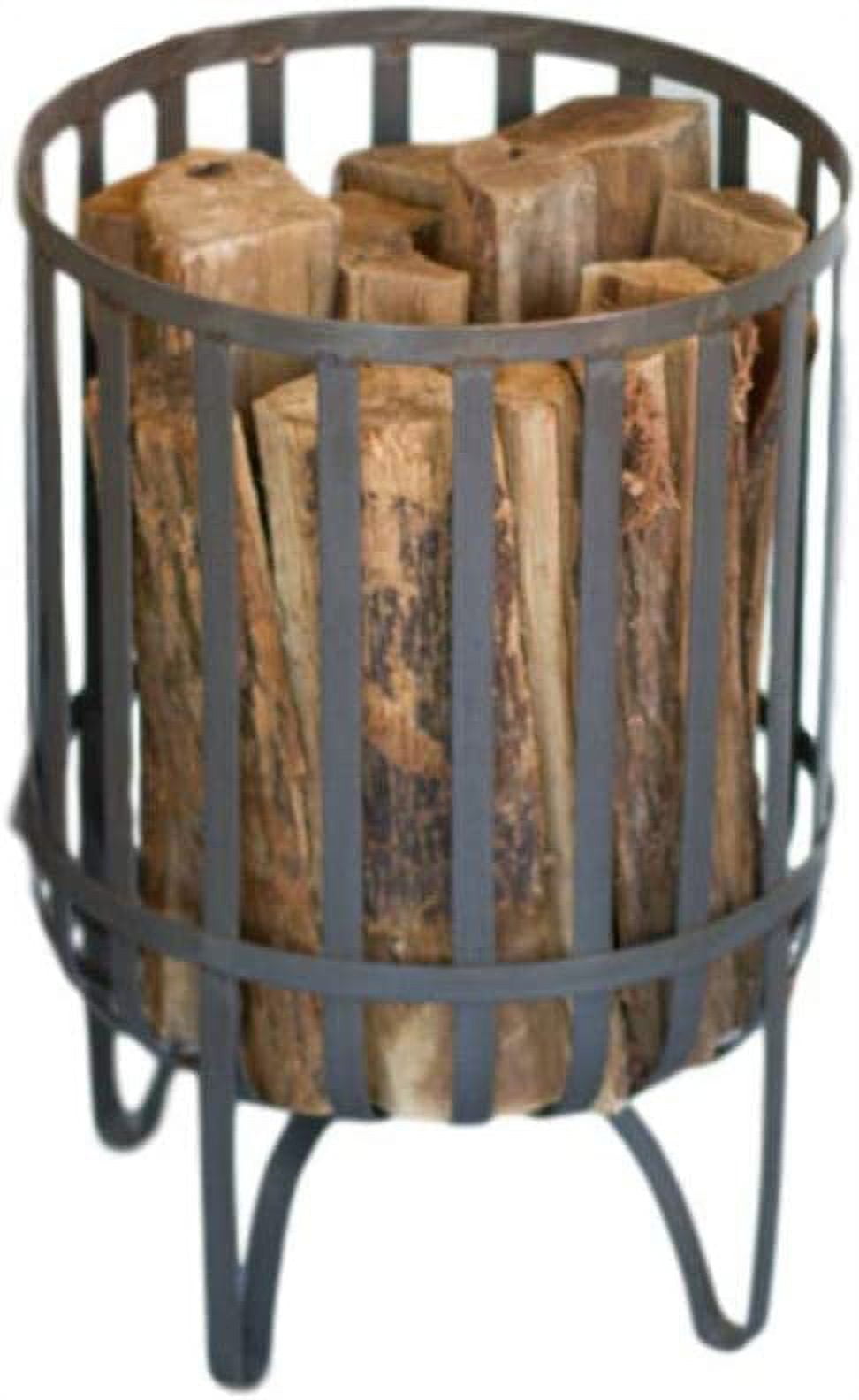 Firewood holder Firewood Storage Basket Wire Storage Basket Logging ...