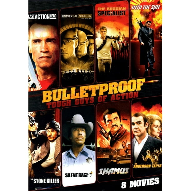Bulletproof Tough Guys Of Action 8 Films Peliculas Dvd MILL CREEK DVD | Bodega Aurrera en línea