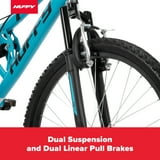 Huffy 24" Trail Runner Mountain Bike, Fits Riders 4'8" - 5'8", Teal, Adult, Women's - Walmart.com