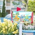Summer Beach Coastal Mailbox Covers Magnetic Tropical Palm Gnomes Large ...
