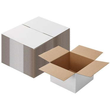 50 Pack Kraft 7x5x4 Shipping Boxes, Recyclable Mailers for Packaging ...