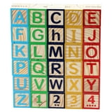 OWT 30 pcs of 1.75" SIGN LANGUAGE ABC EDUCATIONAL WOODEN BLOCKS ...