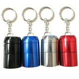 2 Pc Mini COB LED Flashlight Keychain Key Ring Camp Working Handy Light ...