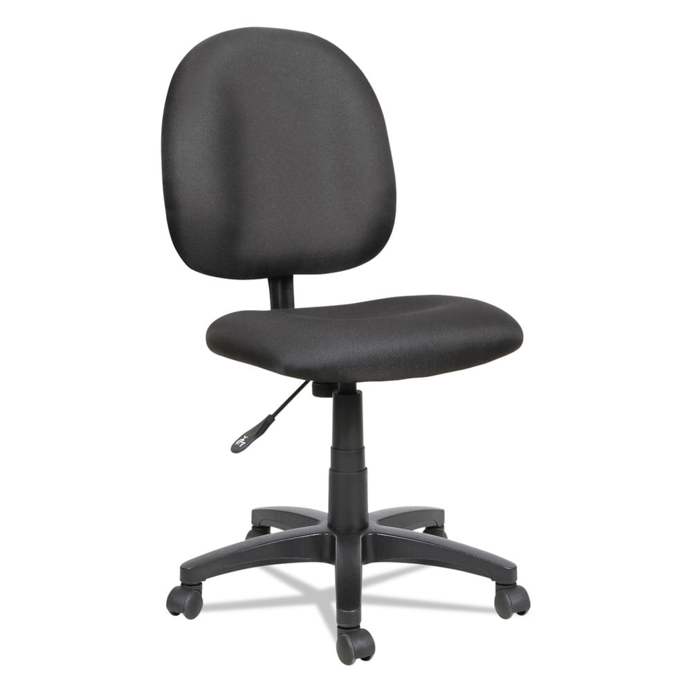 Alera Essentia Series Swivel Armless Task Office Chair, Acrylic ...