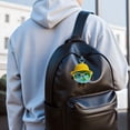 1Pc Soft Globe Shaped Plush Pendant Portable Bag Hanging Charm Fashion ...