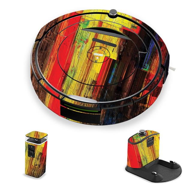 MightySkins IRRO690-Painted Wood Skin for iRobot Roomba 690 Robot ...