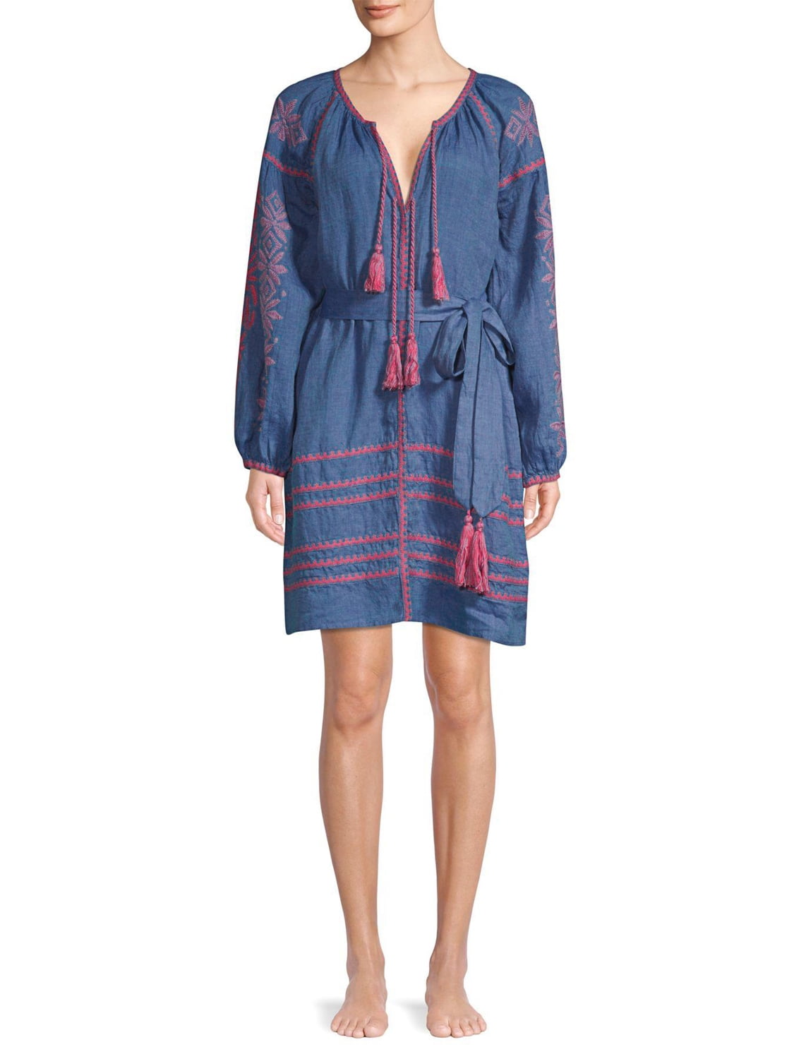 Roberta Roller Rabbit Wome's Amalia Dress X-Small Aqua - Walmart.com