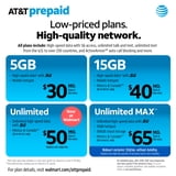 AT&T Motivate 2, 32GB, Android 11, Maritime Blue - Prepaid Smartphone ...