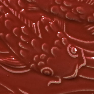 AMACO Low Fire Gloss Glaze, LG-67 Fire Orange, Translucent, Pint ...