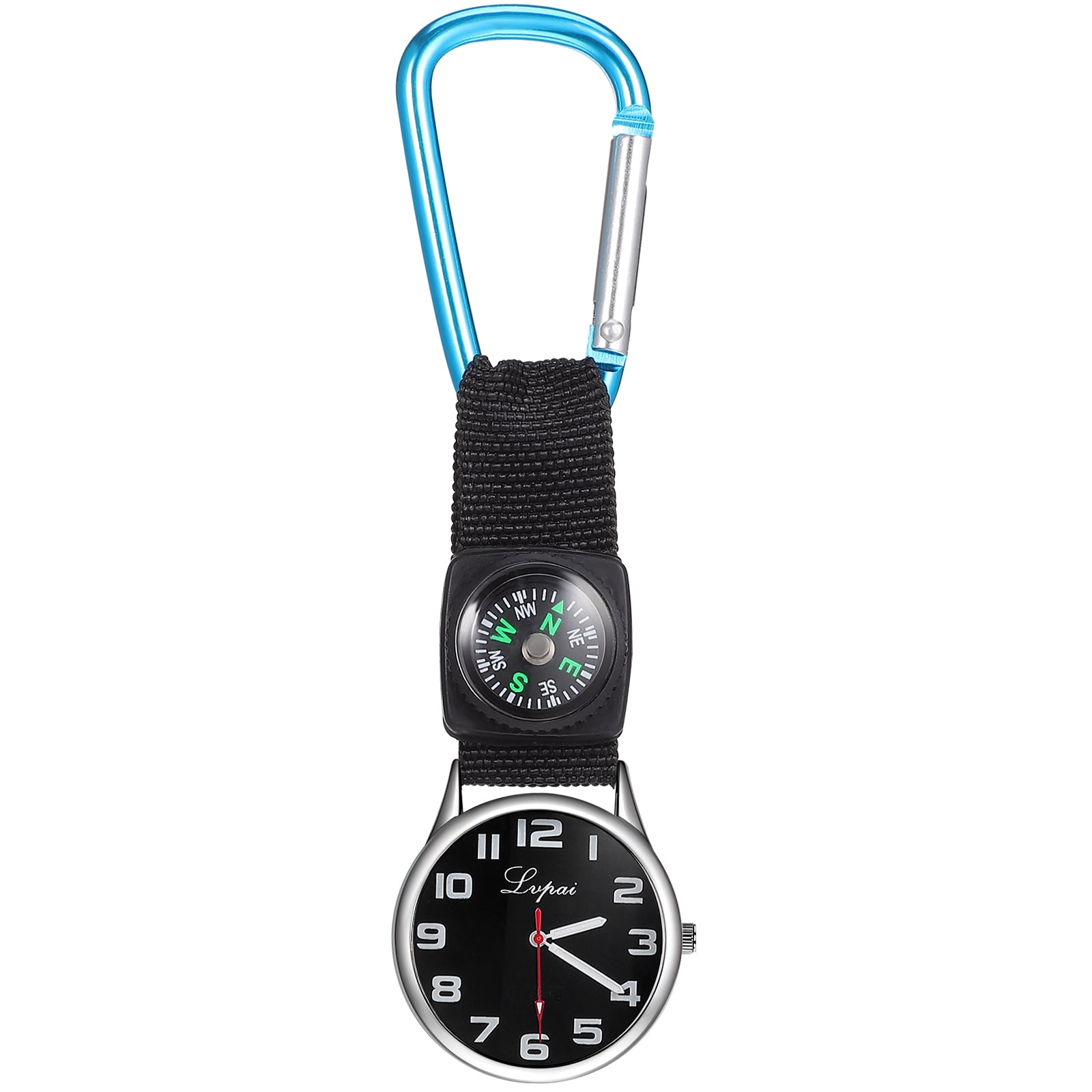 BRIGHTFUFU Reloj de alpinismo de doble uso con brújula, reloj de ...
