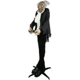 Northlight 5.5' LED Lighted Animated Butler with Sound Halloween ...