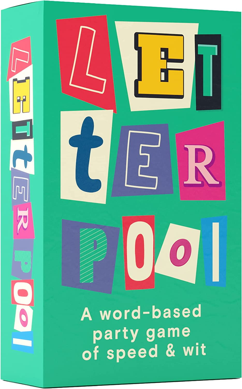Letterpool Fast Thinking Fun Party Word Game for Adults & Teens to ...