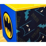 Batman Storage Bin, 11 Inches, Collapsible Fabric Organizer with Bat ...
