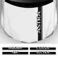 Auto Engine Bonnet Trim Decal For Opel OPC Astra J H G K Insignia Corsa ...