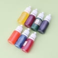 ZPAQI 7 Colors Dye Colorant Set Slime Jewelry Making Skin Safe Liquid ...