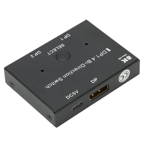 Display Port Switch,DisplayPort Switch 2x1/1x2 DisplayPort Display Port ...