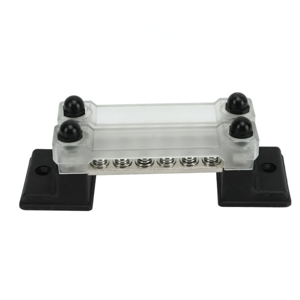 Dual Bus Bar Distribution Block, Power Distribution Block Stable Structure DC 12-48V AC 110-300v ...
