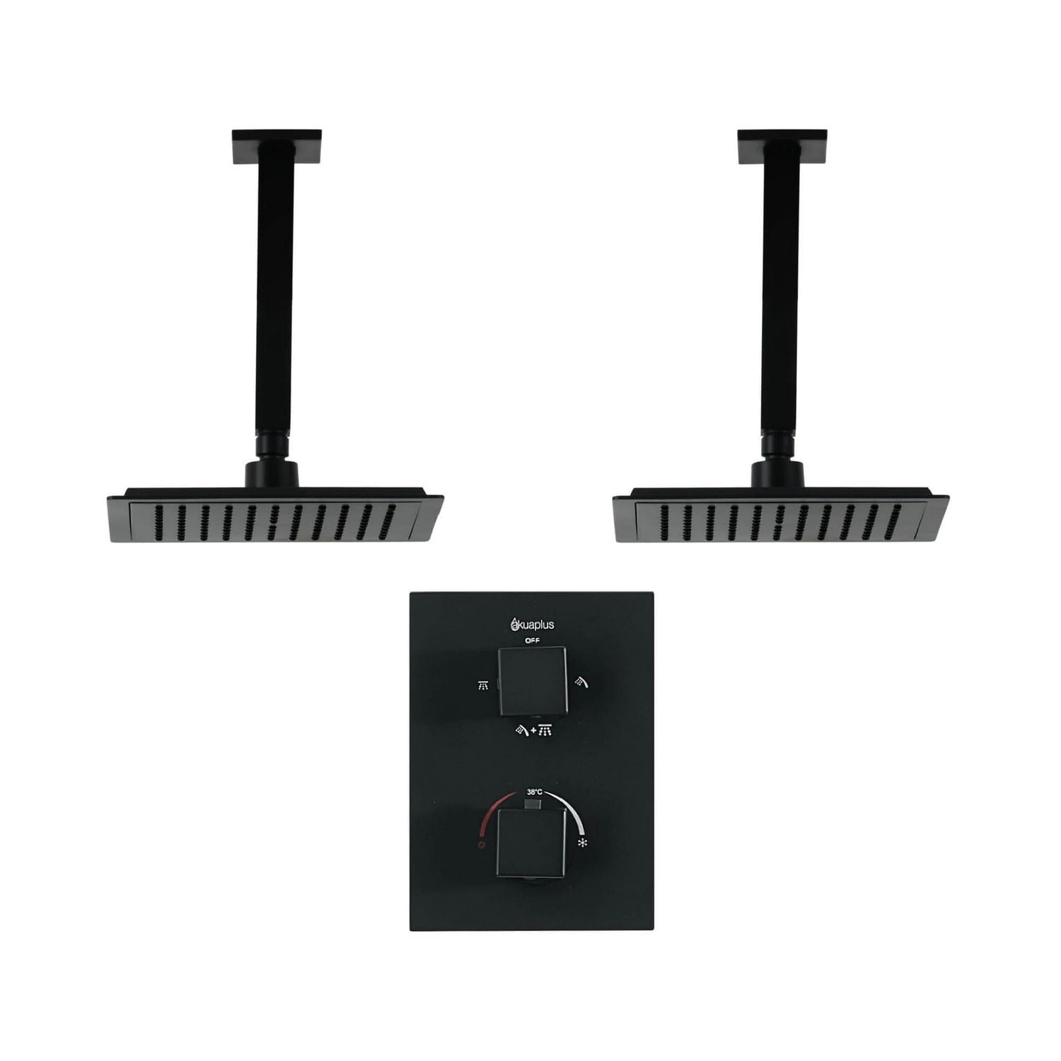 Click here for Akuaplus Square 3-Functions Thermostatic Valve  2... prices