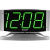 Sharp Digital LED Alarm Clock - Easy Operation, Large Numbers, Built-in ...