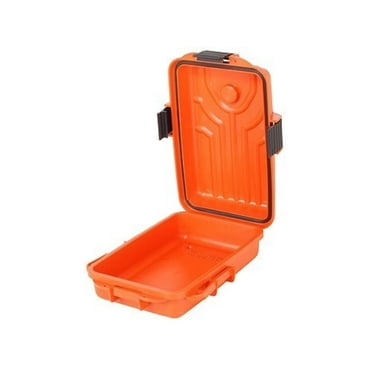 Attwood 11834-1 Waterproof Boater's Dry Box, Bright Safety Orange ...