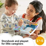 Little People Baby’s Day Storybook Playset with Cuddle Play Set Toys ...