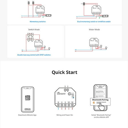 Smart Relay Module 2 Gang Wireless relay module voice Remote Control ...