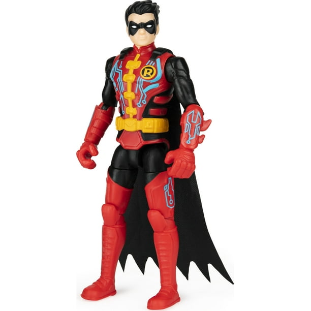 Batman 4-inch Robin Action Figure with 3 Mystery Accessories, for Kids ...