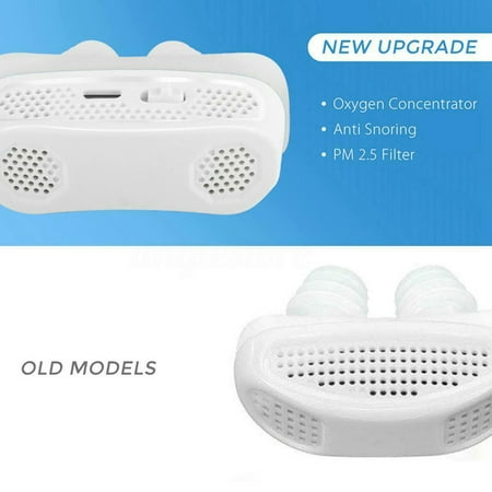 Micro CPAP Snoring Electronic Device for Sleep Apnea Stop Snore Aid ...