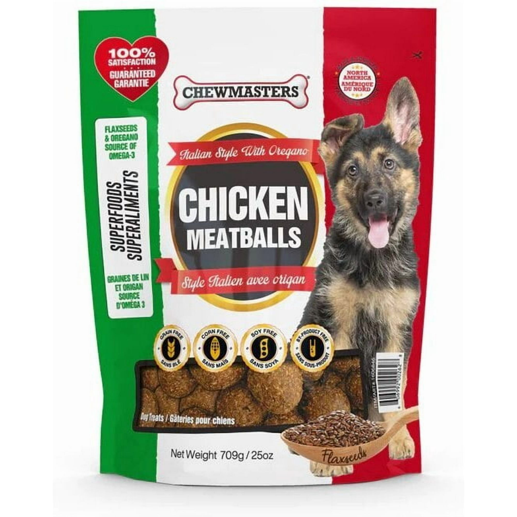 Click here for Chewmasters Chicken Meatballs Dog Treats  709-G Ba... prices