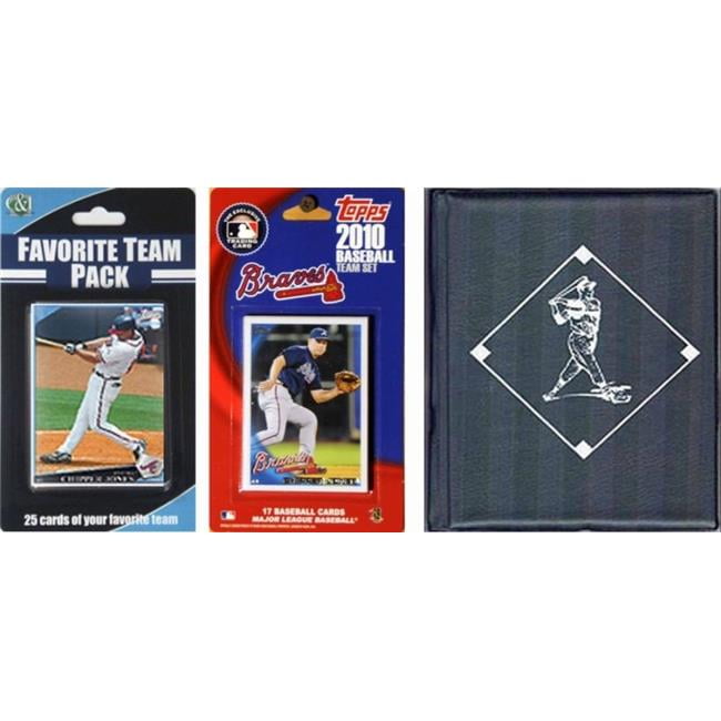 C & I Collectables 2010BRAVESTSC MLB Atlanta Braves Licensed 2010 Topps ...