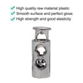 Unique Bargains 8pcs Spring Cord Locks Plastic End Clip Stoppers ...
