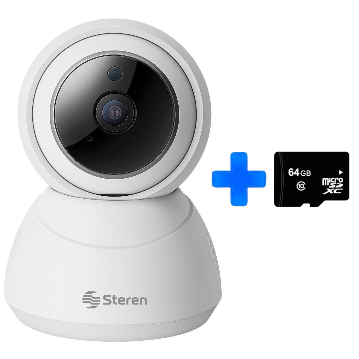 Cámara de Seguridad WiFi Steren CCTV-219 más memoria 64GB | Walmart en ...