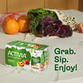 Activia ZERO 0g Added Sugar Peach and Strawberry Probiotic Dailies Low ...