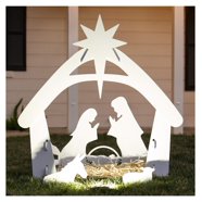 VINGLI Outdoor Christmas Decorations Angels, 3ft Set of 2 Weather ...