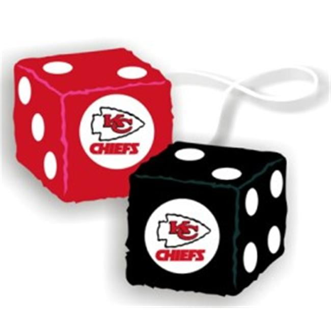 Click here for Bookazine Kansas City Chiefs Fuzzy Dice One Size prices